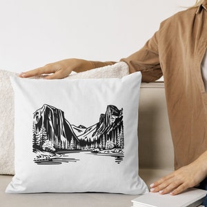 Yosemite Valley SVG High Quality Detailed Digital File Yosemite Valley ...
