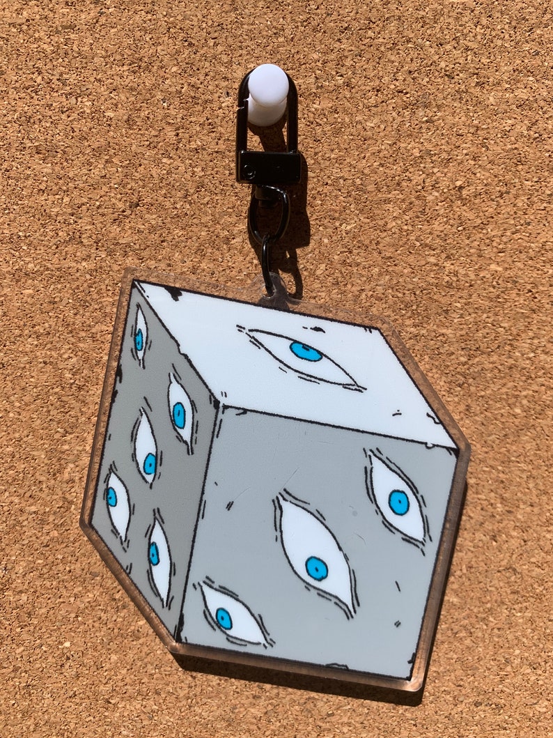 Gojo Prison Realm Acrylic Shaker Charm jujutsu Kaisen - Etsy