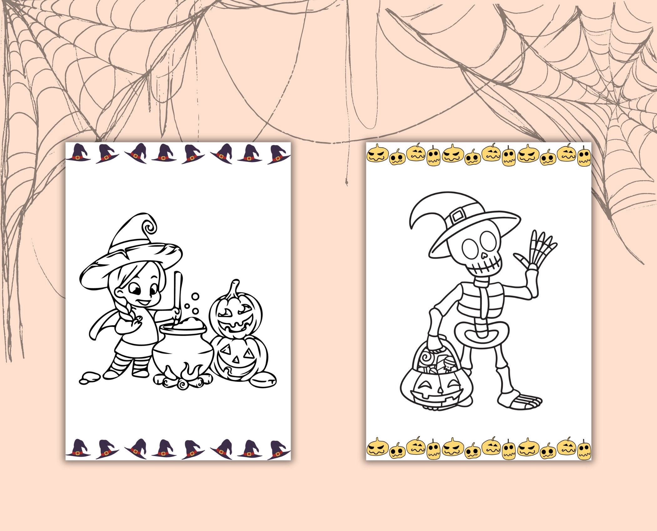 50 Halloween Coloring Pages | Printable Halloween Coloring Pages ...