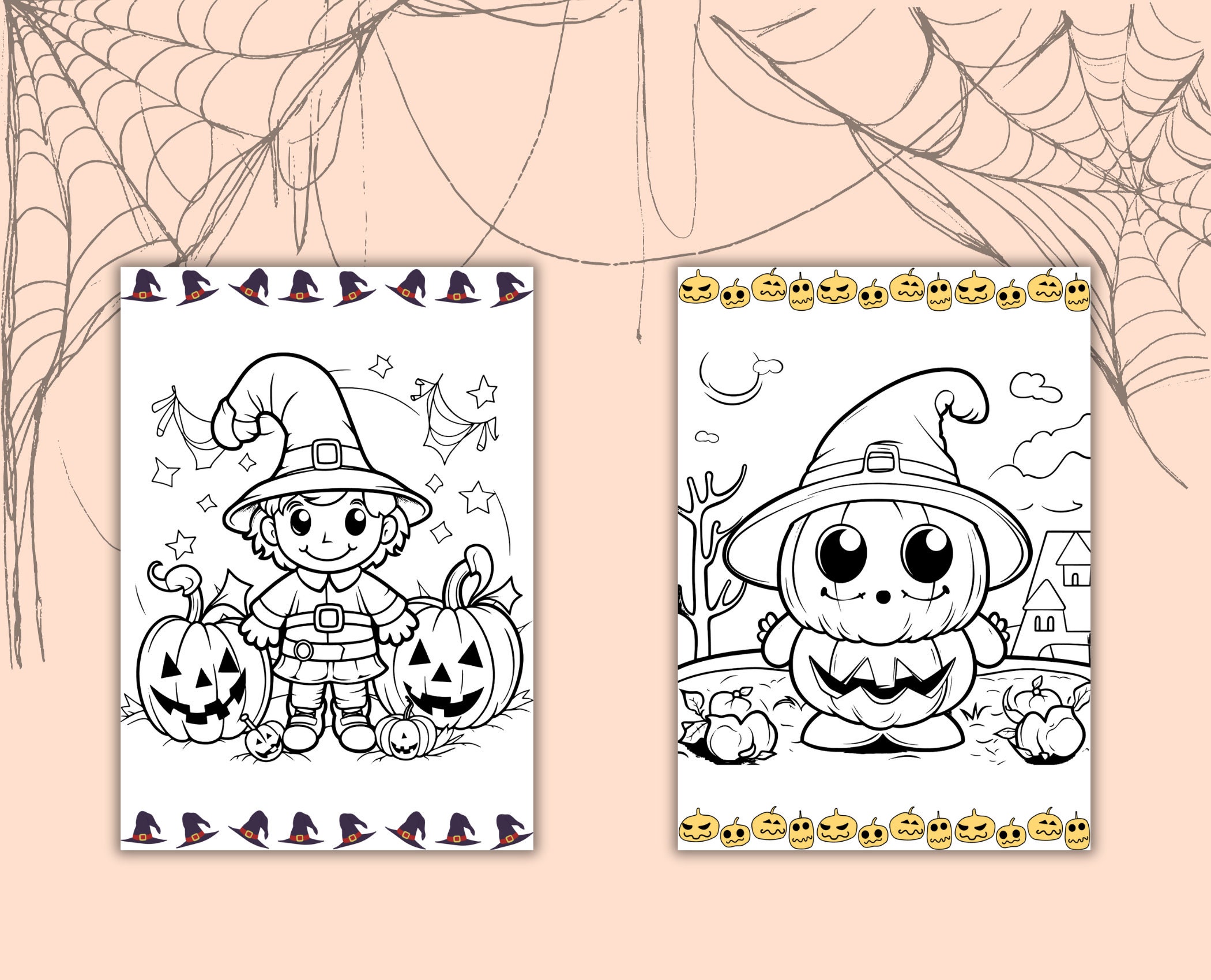 50 Halloween Coloring Pages | Printable Halloween Coloring Pages ...