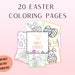 20 Easter Coloring Pages | Printable Easter Coloring Pages | Easter ...