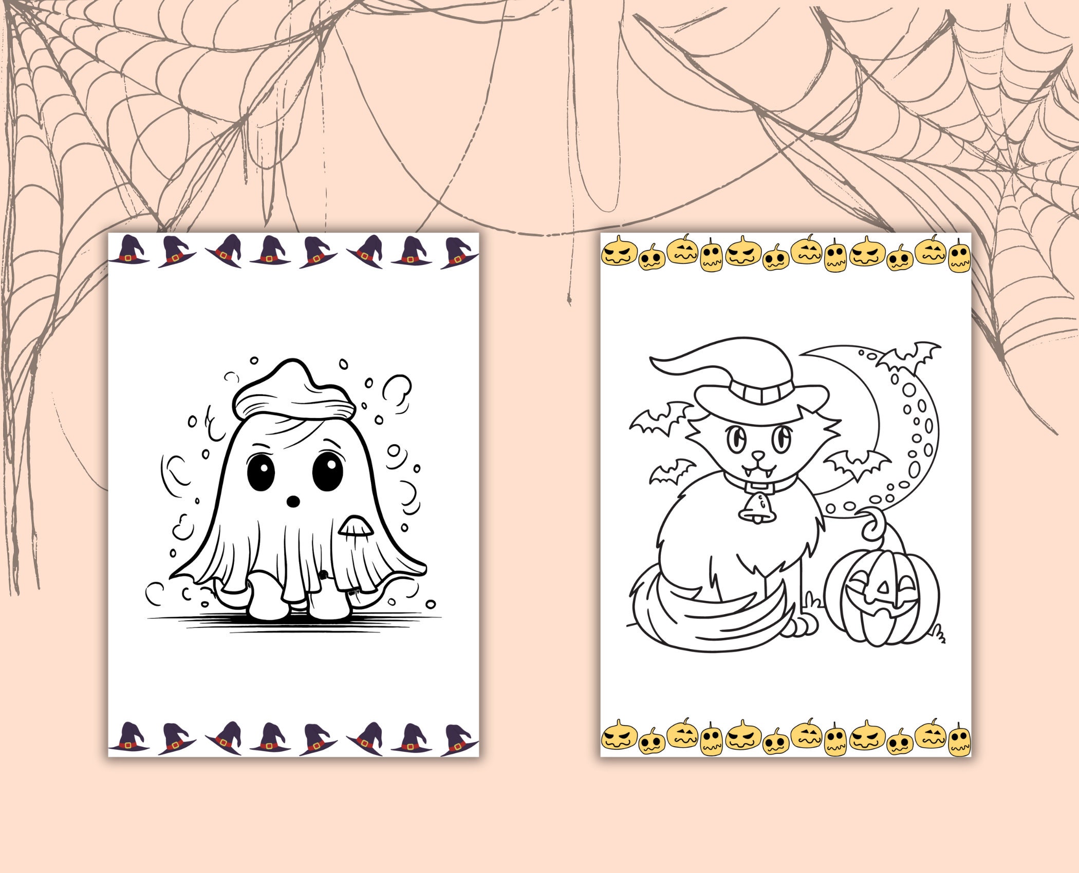 50 Halloween Coloring Pages | Printable Halloween Coloring Pages ...