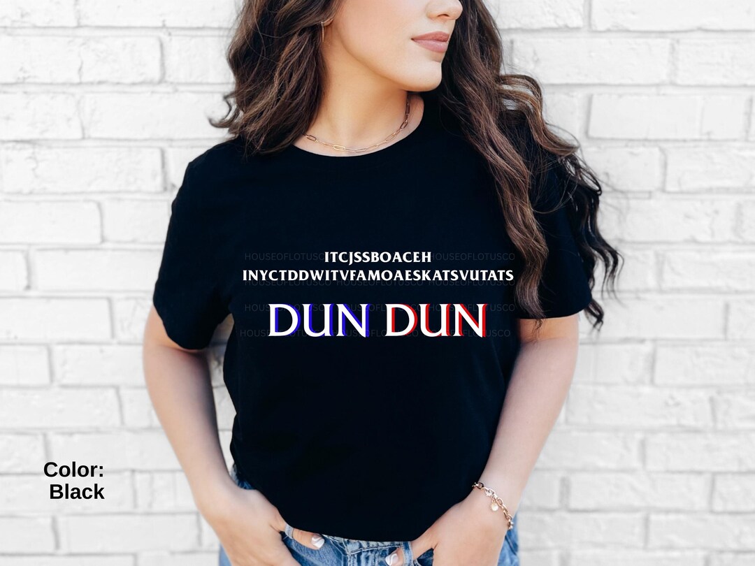 SVU Intro Dun Dun Shirt Olivia Benson Fans True Crime Tee Law & Order ...