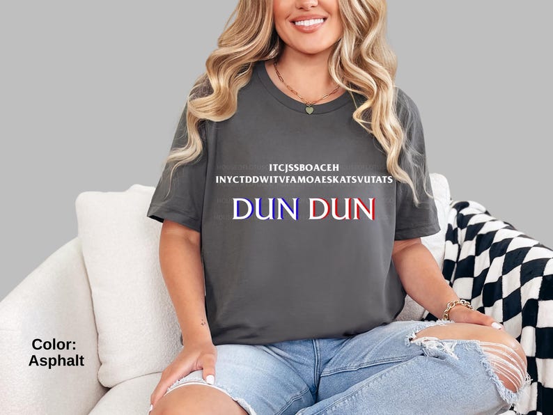 SVU Intro Dun Dun Shirt Olivia Benson Fans True Crime Tee Law & Order ...