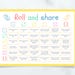 Roll and Tell Game, Dicebreaker for Kids, Back to School Icebreaker ...
