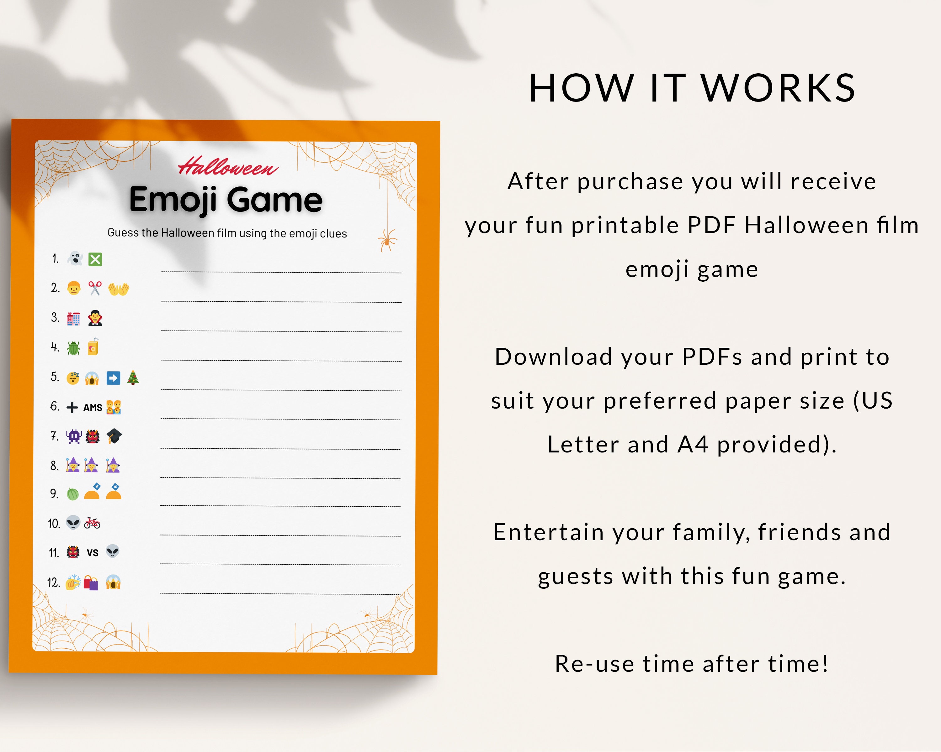 Halloween Emoji Quiz, Halloween Emoji Game, Halloween Movies Game ...