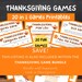 Thanksgiving This or That Game, Thanksgiving Game for Kids ...