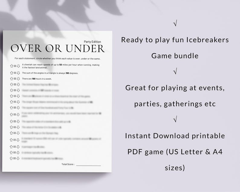 Ice Breaker Games Bundle Printable Conversation Starters, Icebreaker ...