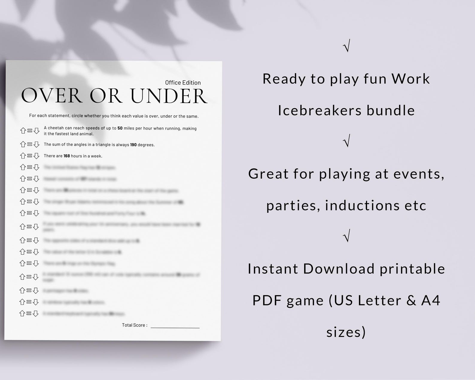 Work Icebreaker Games Bundle Printable Office Ice Breaker Games, Work ...