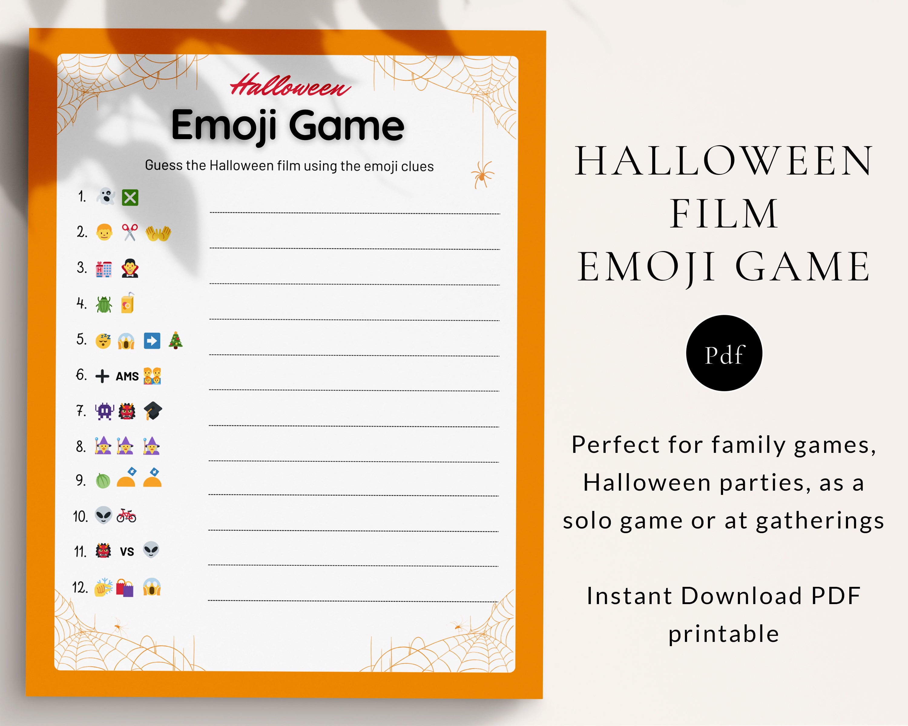Halloween Emoji Quiz, Halloween Emoji Game, Halloween Movies Game ...