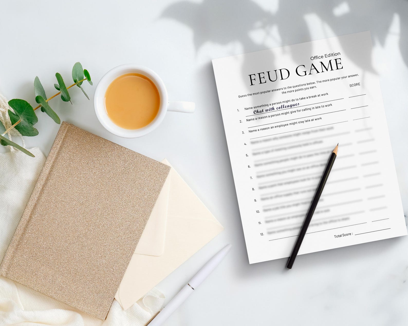 Office Party Games Bundle, Work Party Games Printable, Staff Party ...