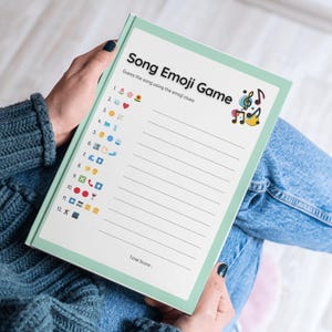 Emoji Pictionary Game, Guess the Song Emoji Game, Party Game Ideas ...
