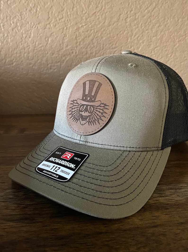 Patch Hat. Grateful Dead. Uncle Sam. Richardson 112 Trucker Hat - Etsy