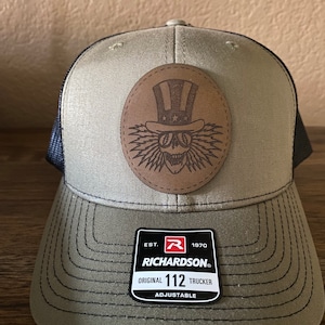 Patch Hat. Grateful Dead. Uncle Sam. Richardson 112 Trucker Hat - Etsy