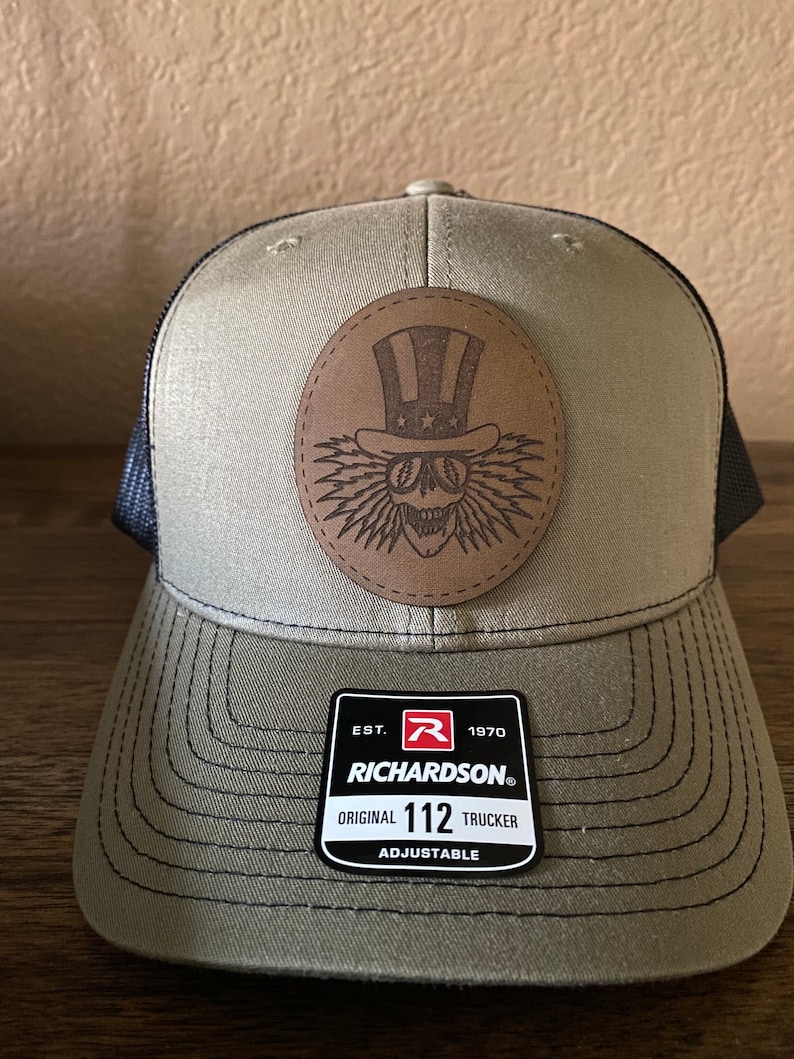 Patch Hat. Grateful Dead. Uncle Sam. Richardson 112 Trucker Hat - Etsy