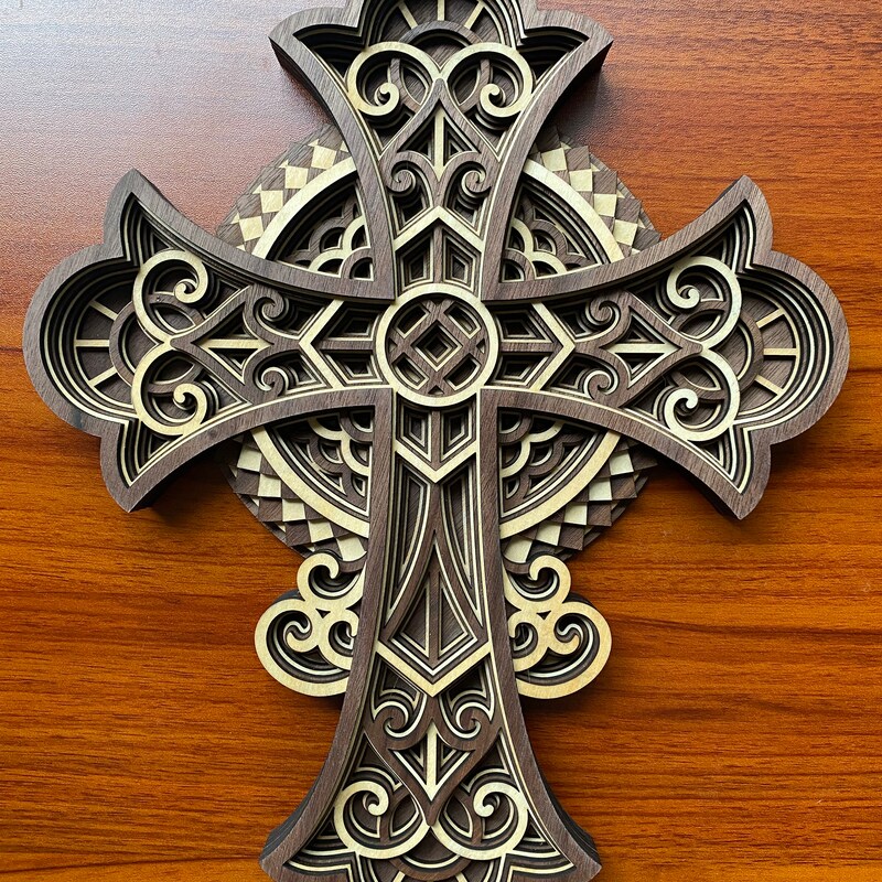 Laser Cut Cross - Etsy