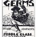 Germs at the Fleetwood 04-26-1980 Vintage Flyer Poster-museum Quality ...