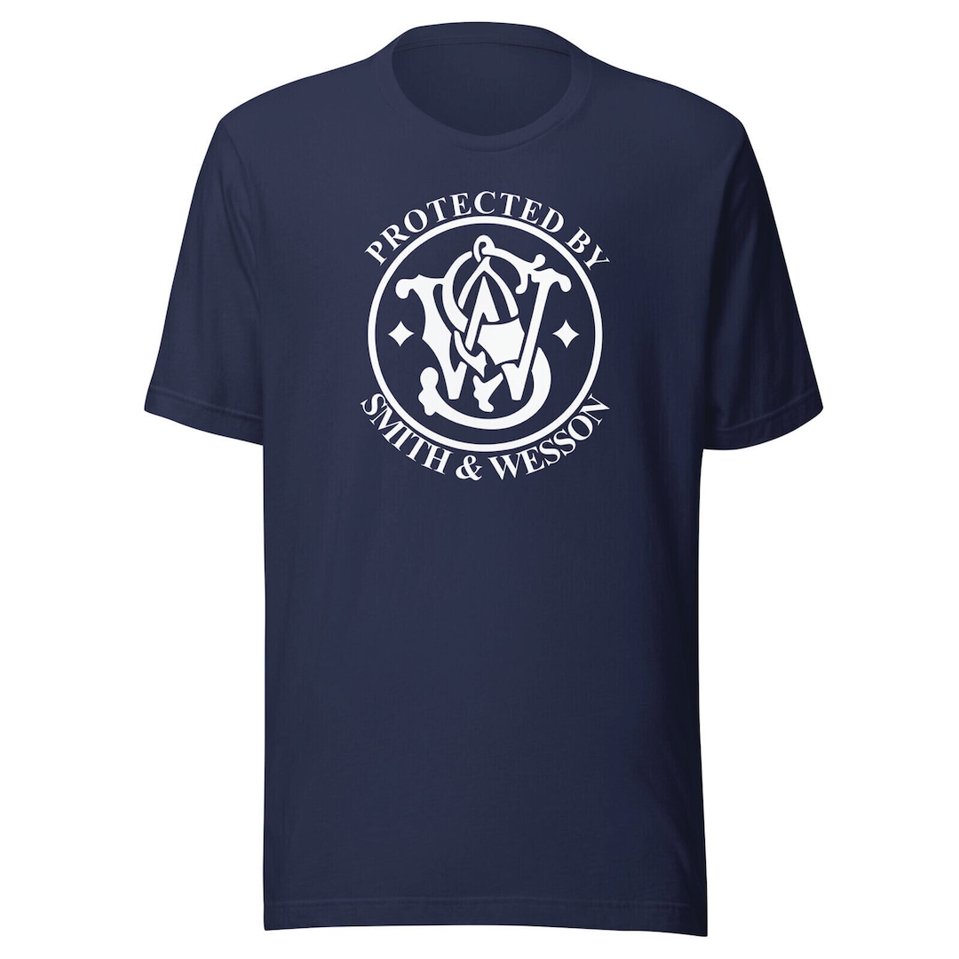 Protected by Smith & Wesson Unisex T-shirt Firearms 2nd Amendment Soft ...