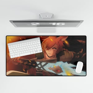 FFXIV - G'raha Tia Desk Mat - Etsy
