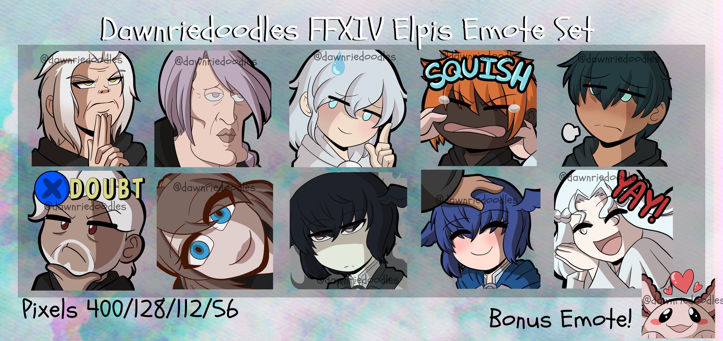 FFXIV - Elpis Emote Pack - Etsy