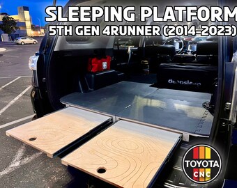 4runner Sleeping Platform CNC Files DXF & PDF Guide Slide-out Tables ...