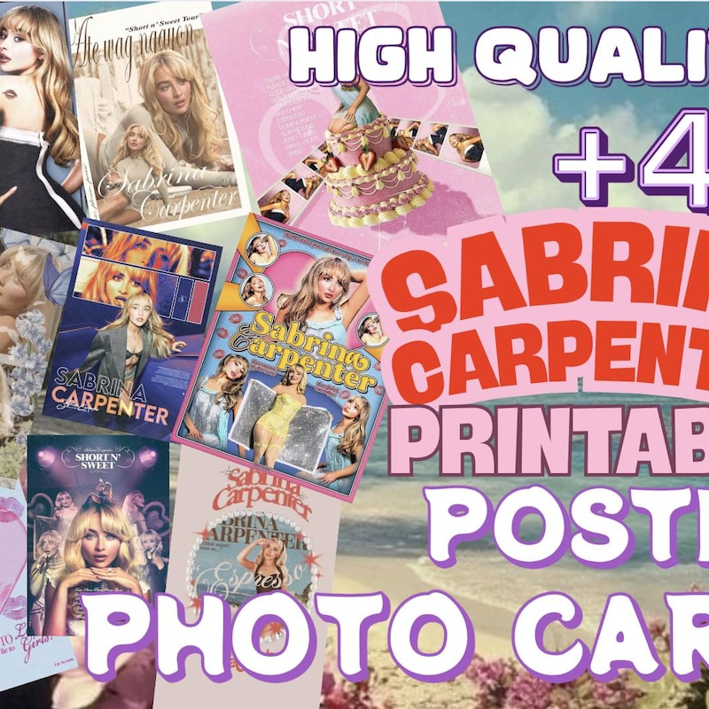 Sabrina Carpenter Poster - Etsy