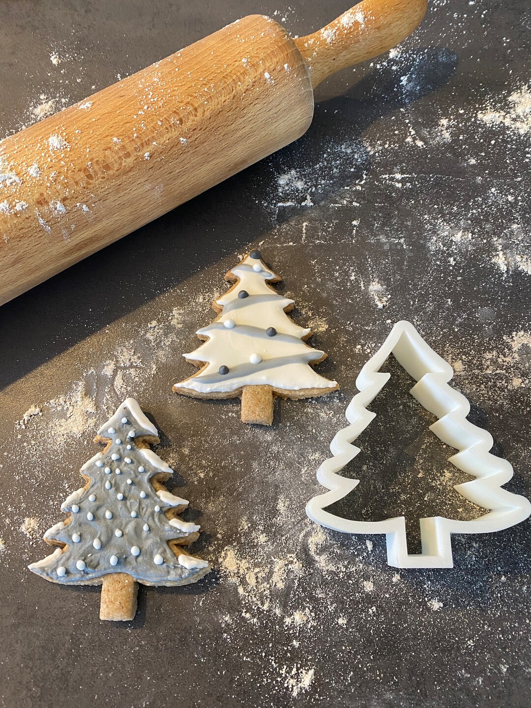Christmas Tree - Large Cookie Cutter for Christmas Cookies - Etsy
