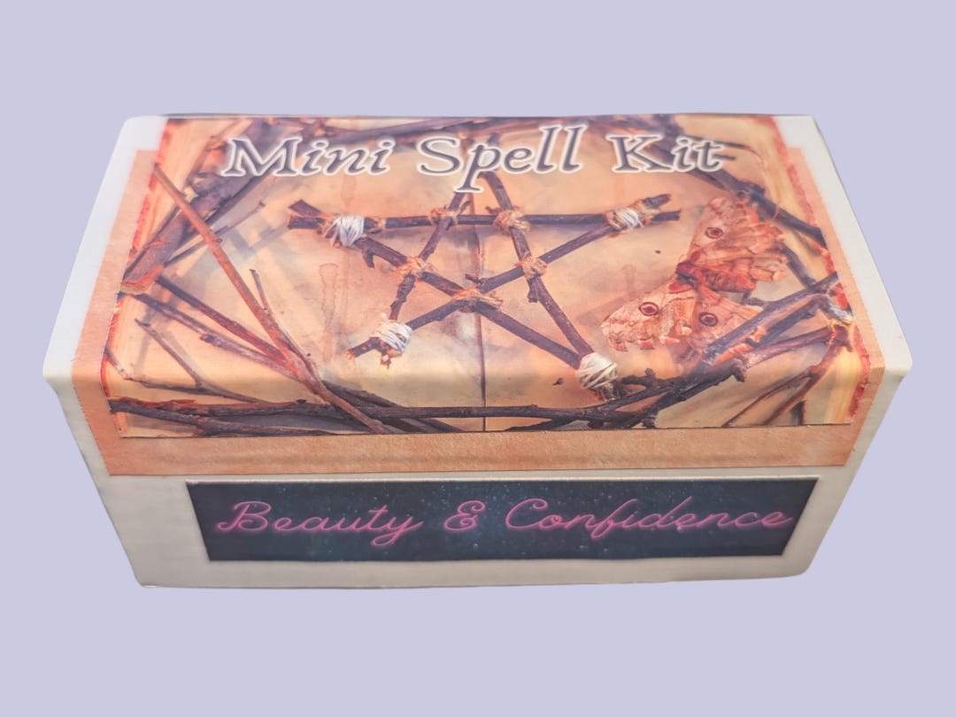 Miniature Spell Kits Sachet Spell Tarot Spell Beauty and Confidence ...