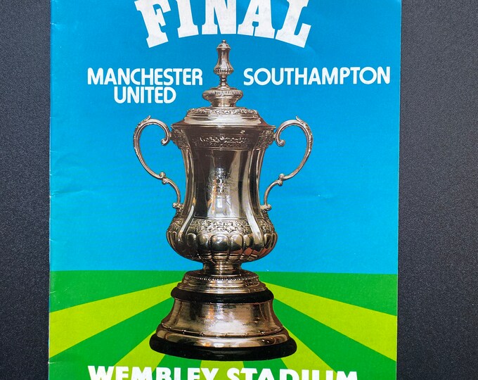 Original Fa Cup Final Football Programme 1976 Manchester United Vs ...