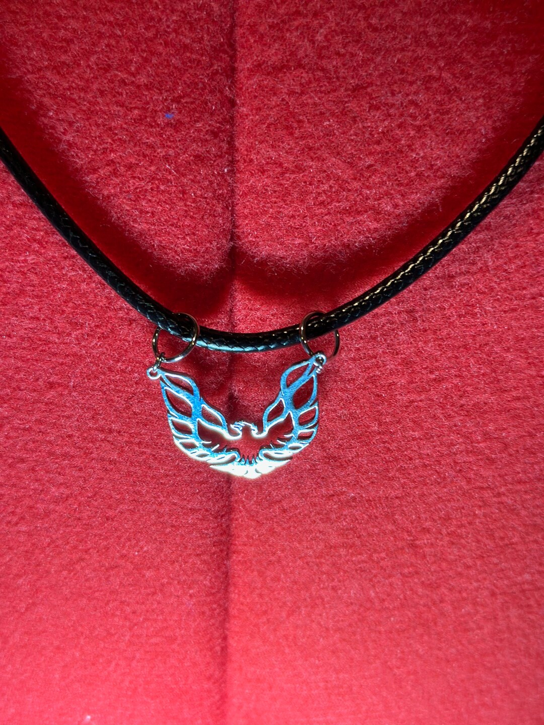 Trans Am screamin Chicken Leather Choker - Etsy