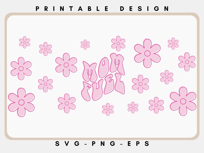 Libbey Glass 16oz 20oz Wrap, Mom Fuel Svg, Mom Fuel Mug Wrap, Mom Fuel ...