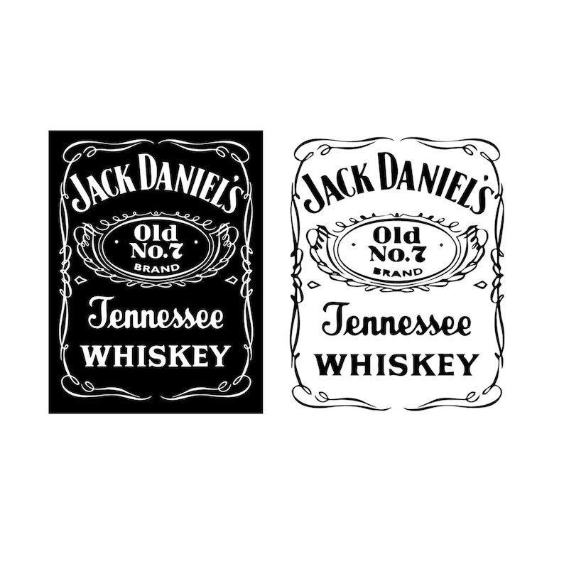 Jack Daniels Logo Png Pdf Eps Dxf Svg Cricut Cut File - Etsy