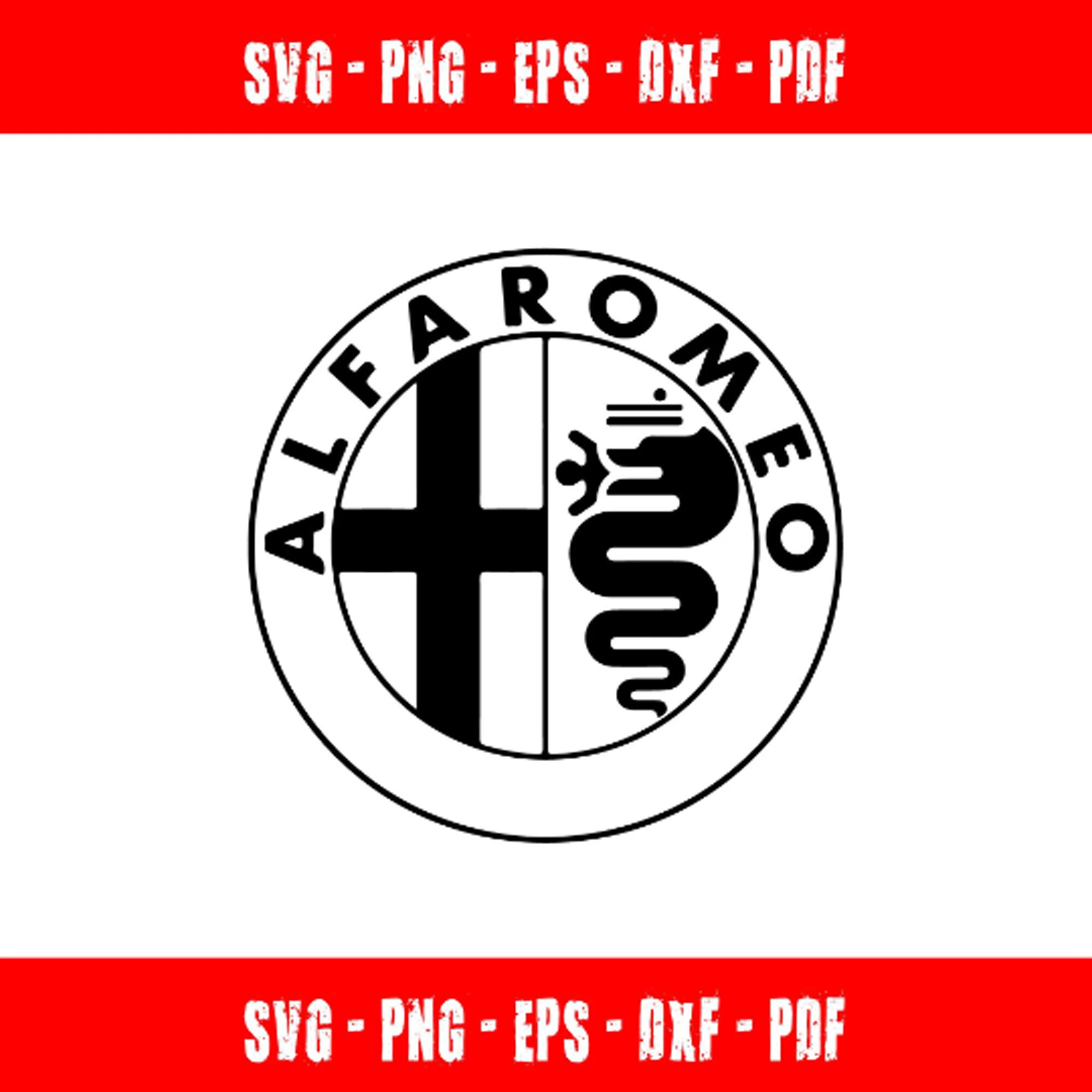 Alfa Romeo Logo Dxf