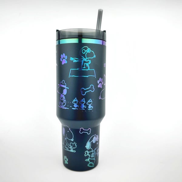 Snoopy Stanley Cup - Etsy