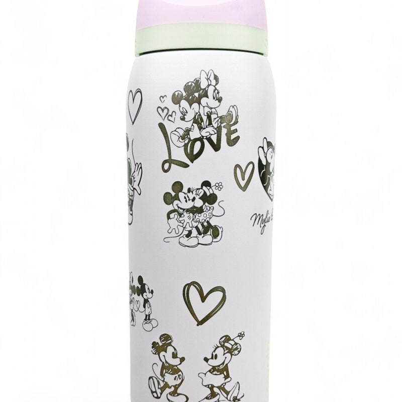 Mickey Water Bottle - Etsy