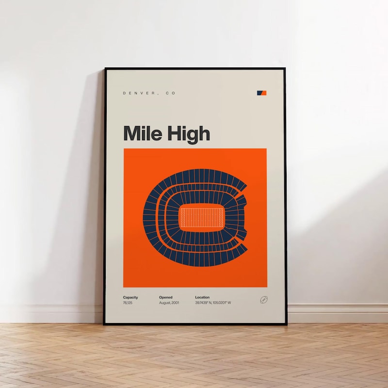 Vintage Bronco Posters - Etsy