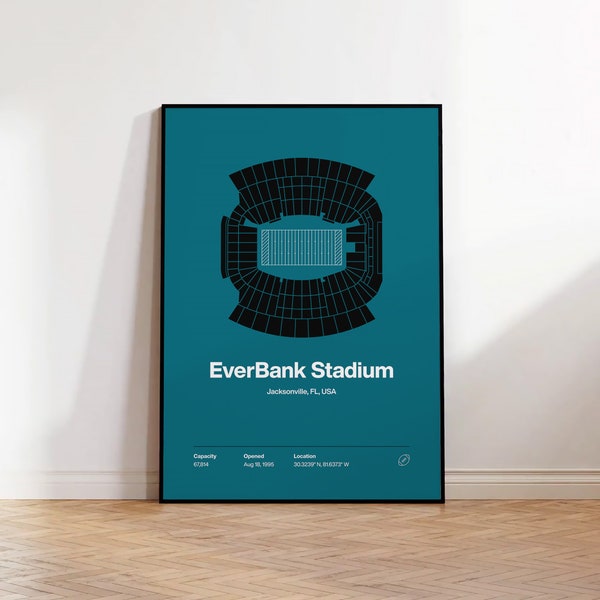 Everbank Stadium Wall Art - Etsy