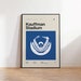 Colorado Avalanche Poster, Ball Arena Stadium Print, Mid Century Modern ...