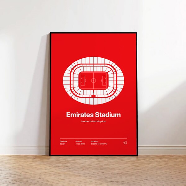 Emirates Stadium - Etsy