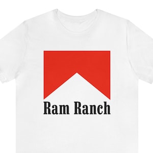 Ram Ranch | Cowboy Rancher Music Funny Graphic T Shirt | Band Country ...