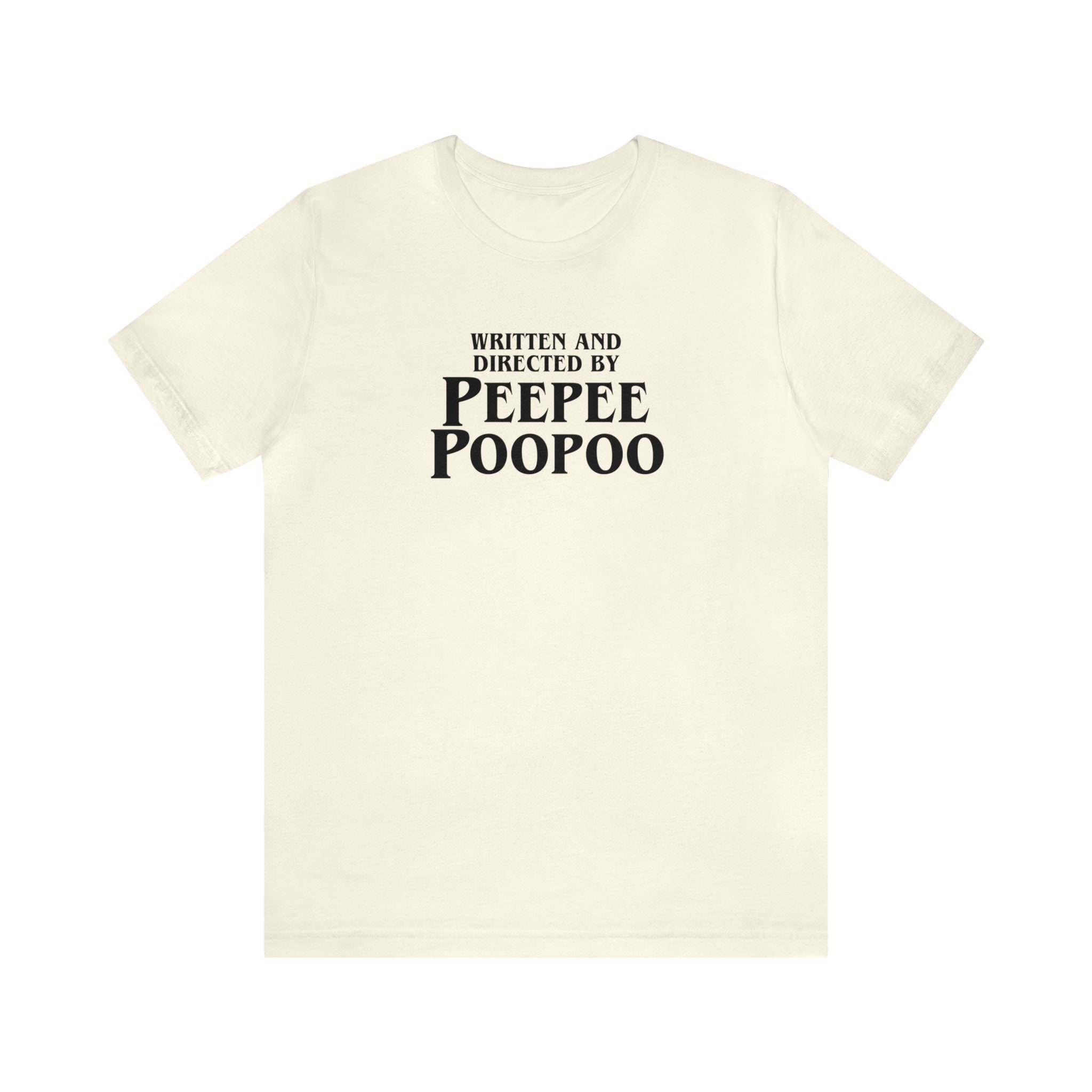 Written and Directed by Peepee Poopoo Director Pulp Graphic T Shirt ...