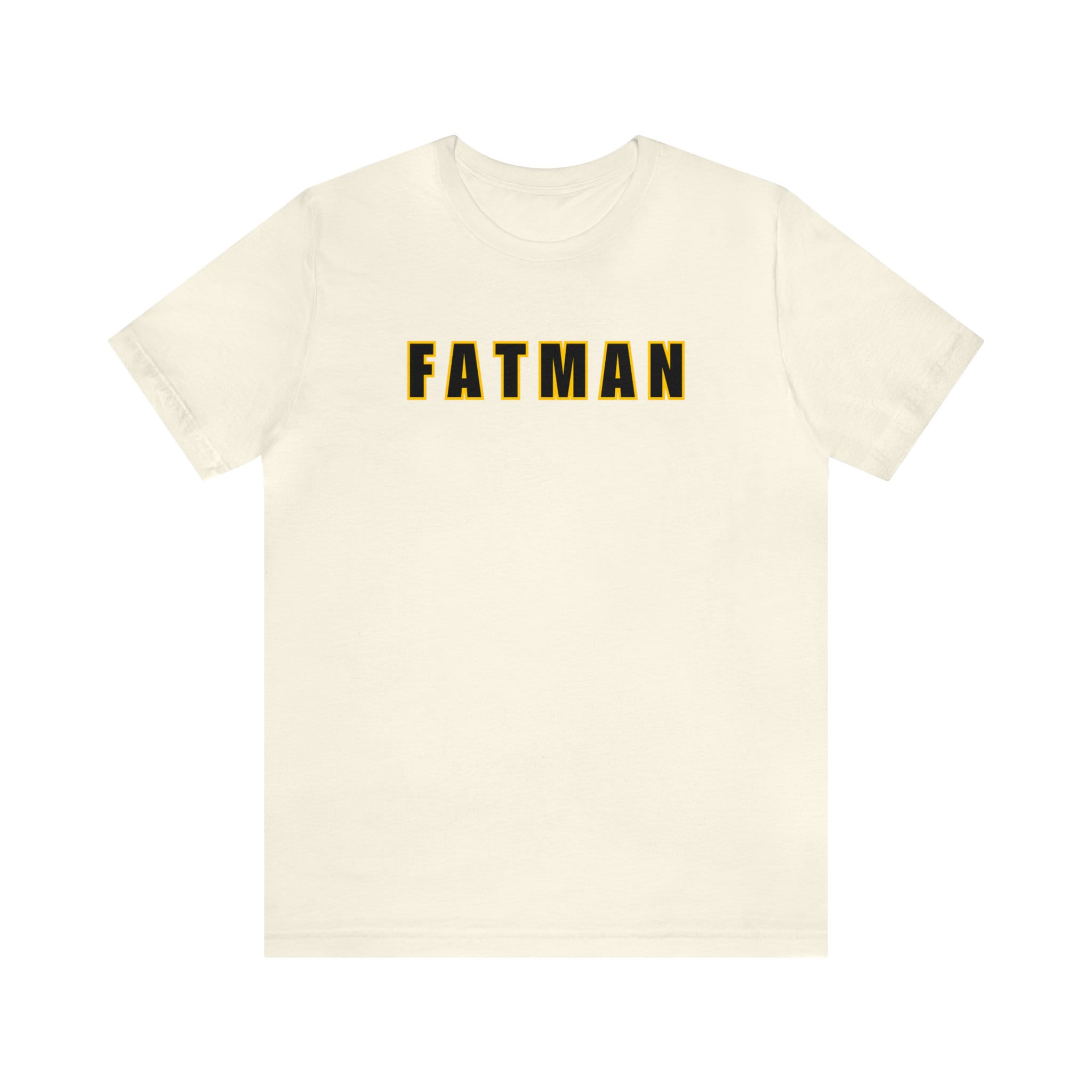 Fatman Funny Obese Superhero Bat Graphic T Shirt Nerd Overweight Knight ...