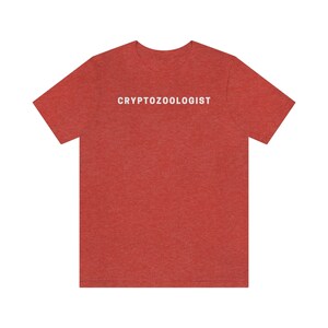 Cryptozoologist | Mythical Creature Funny Cute Graphic T Shirt ...