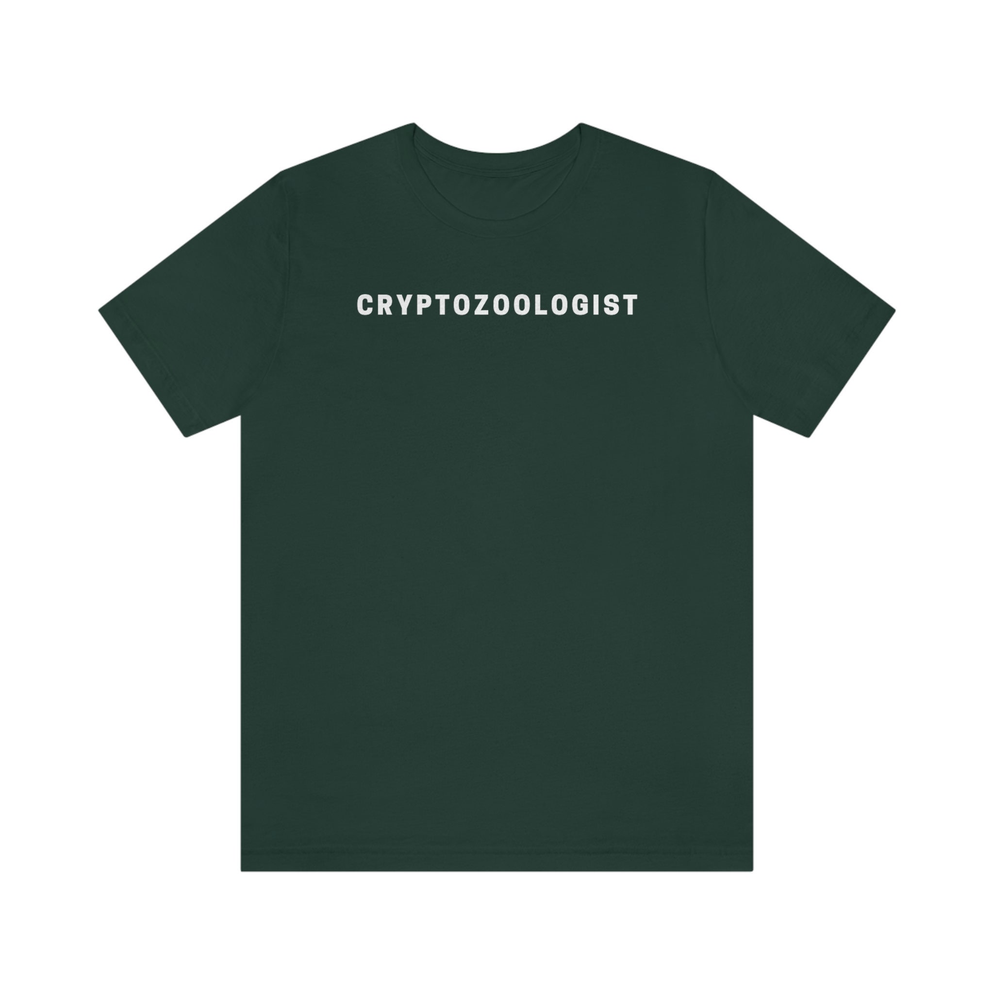 Cryptozoologist | Mythical Creature Funny Cute Graphic T Shirt ...