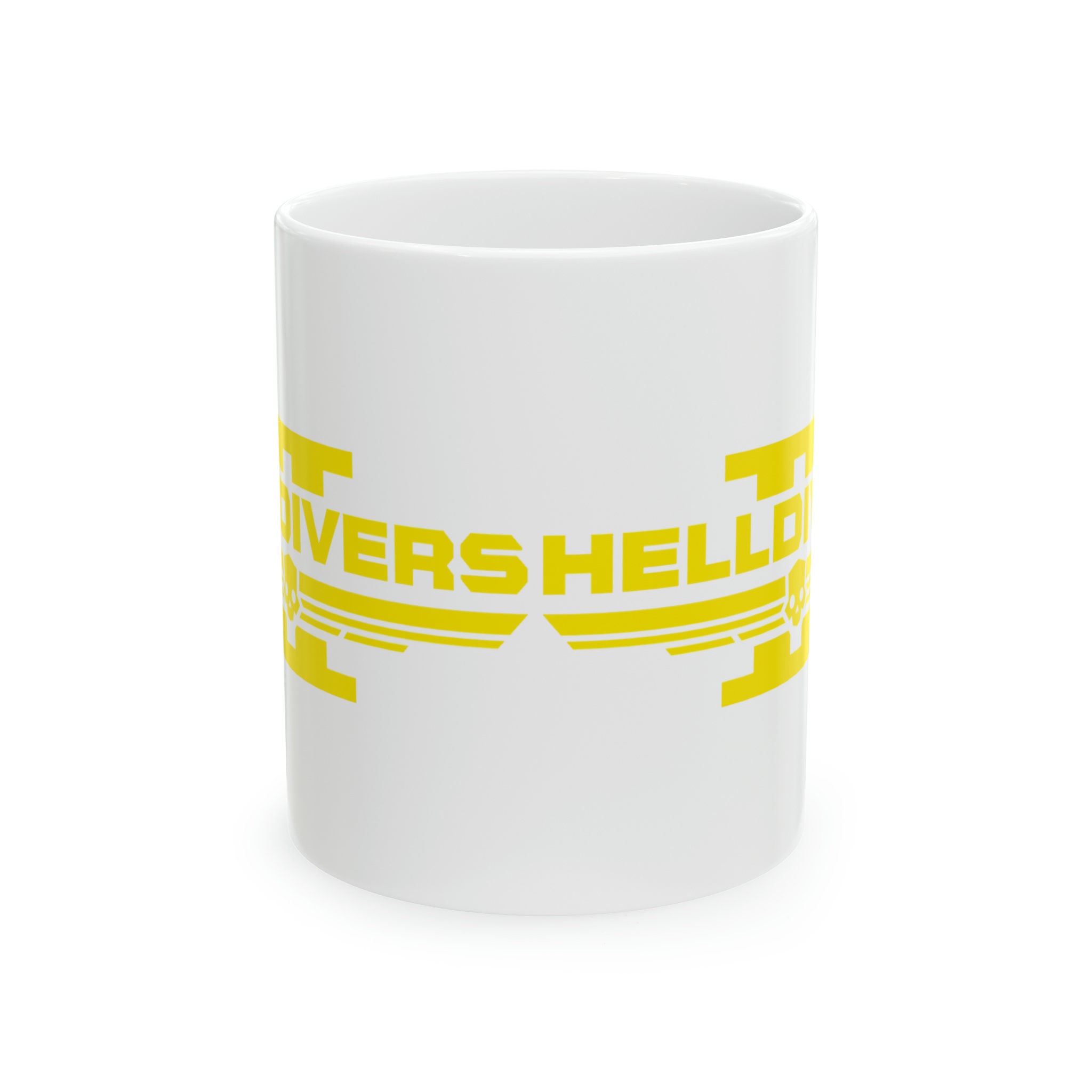 Helldivers 2 Logo Yellow Ceramic Mug, 11oz - Etsy