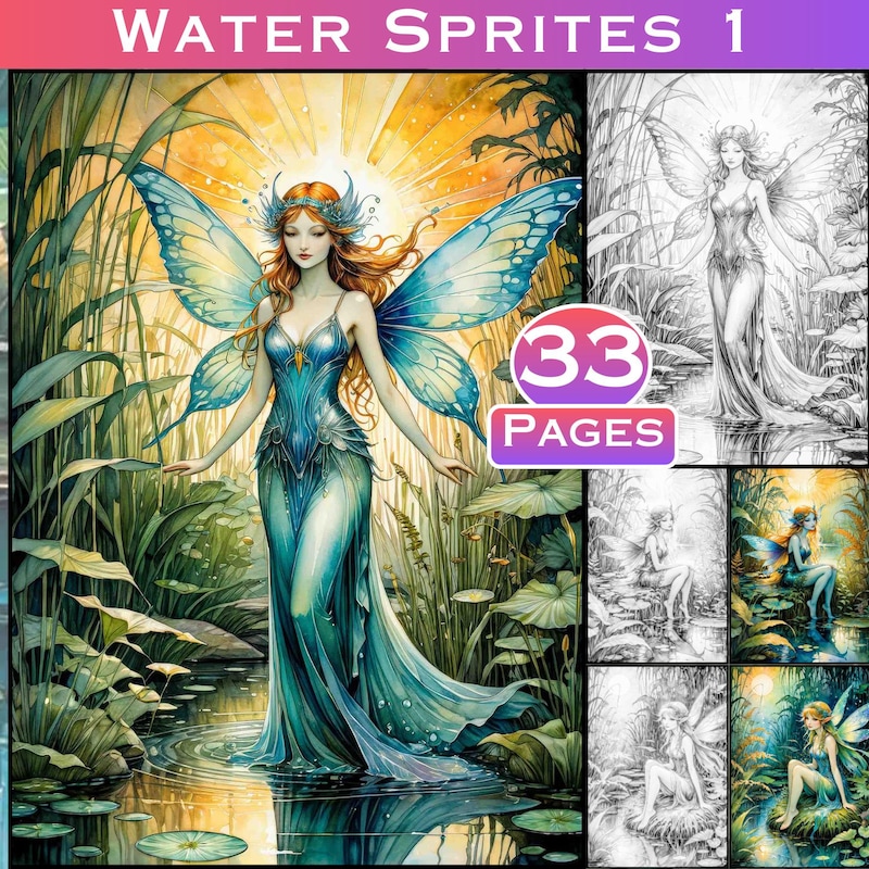Water Sprite - Etsy