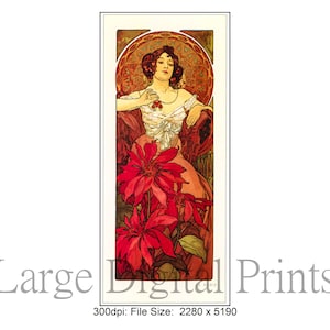 Alphonse Mucha Precious Stones Art Nouveau Prints (digital Download) - Etsy