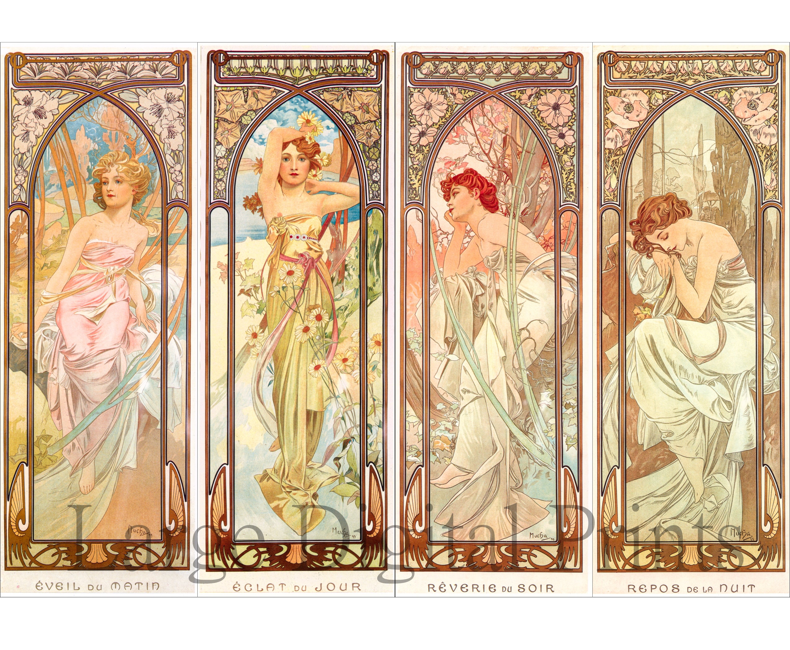 Mega Alphonse Mucha Collection Bundle Collection Set. Die - Etsy.de