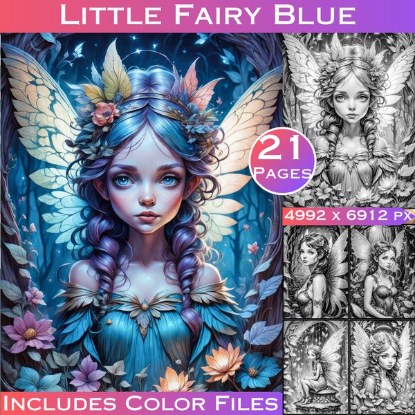 Adult Coloring Pages Scenes Digital - Etsy