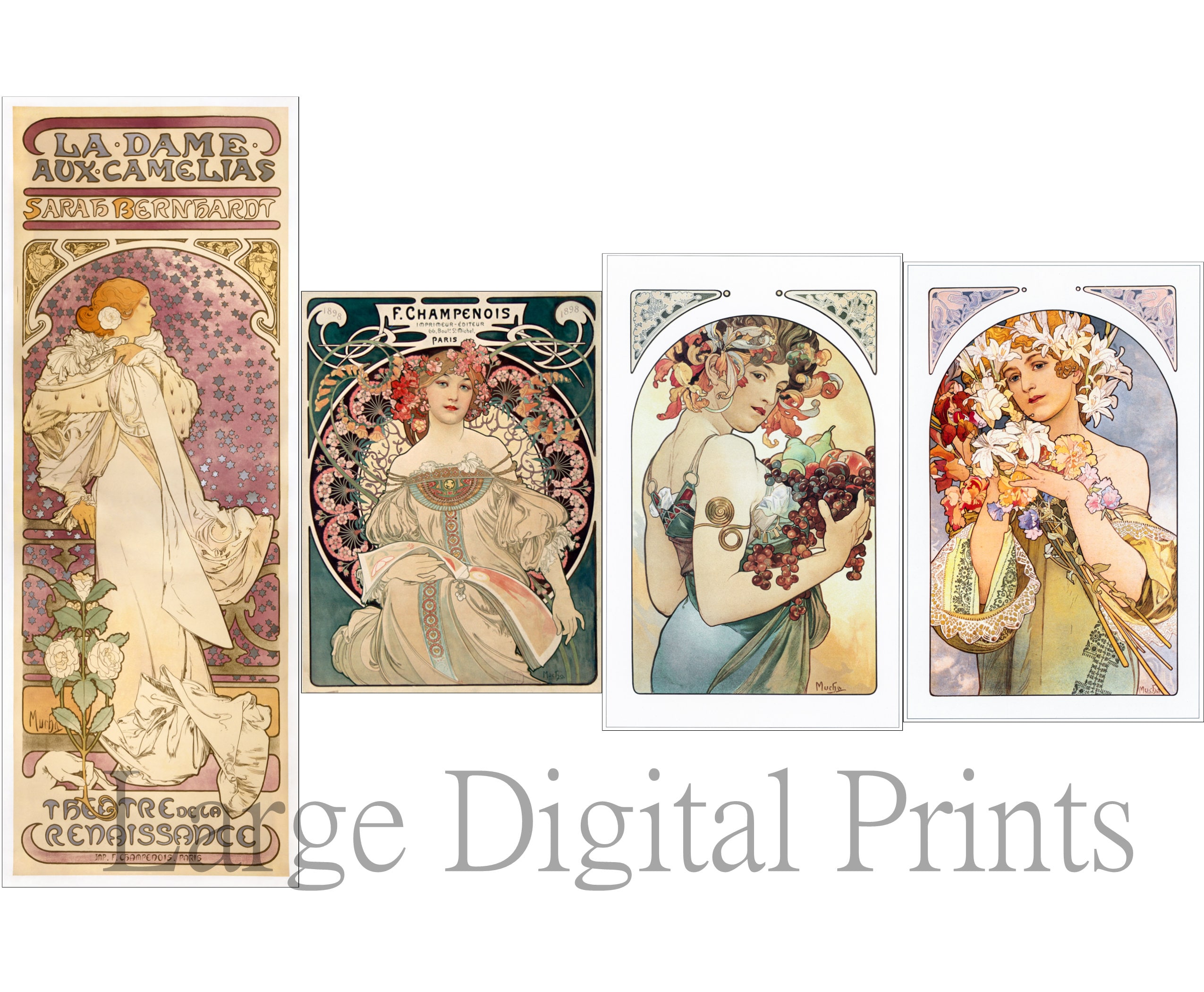 Mega Alphonse Mucha Collection Bundle Collection Set. the - Etsy UK
